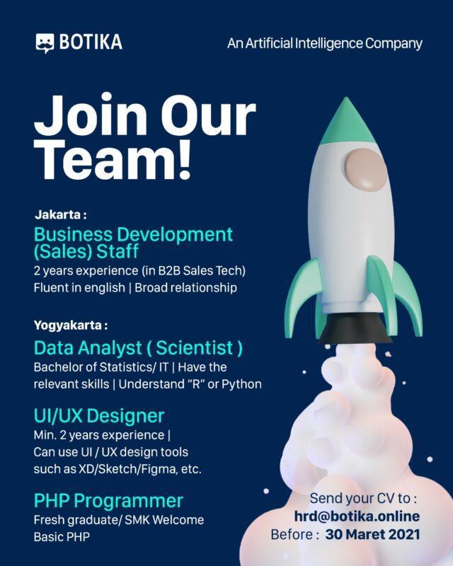 Lowongan Kerja Business Development ( Sales) Staff - Data Analyst ... Lowongan Kerja Business Development ( Sales) Staff - Data Analyst ...