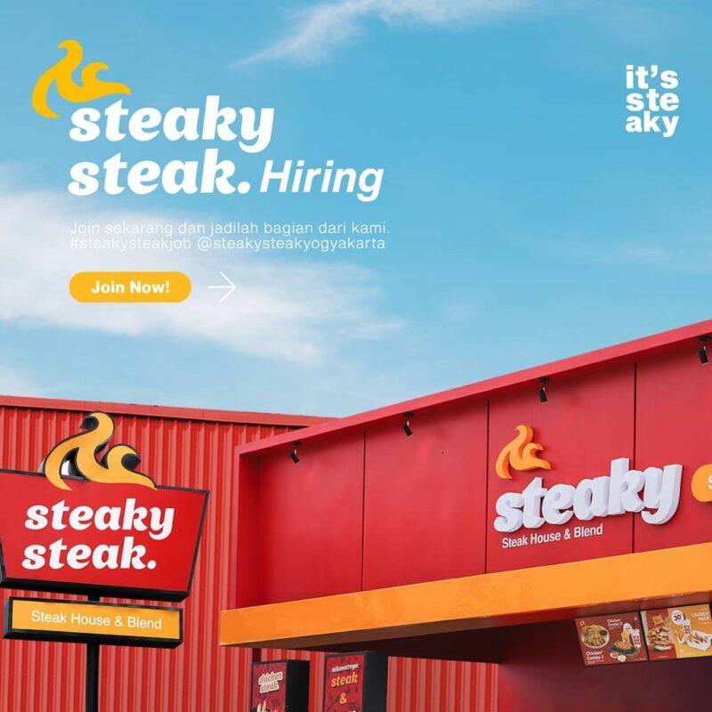 Lowongan Kerja Staff Outlet di Steaky Steak - LokerJogja.ID