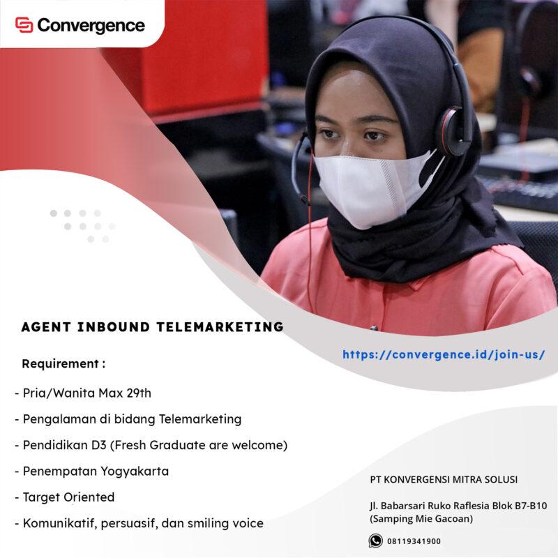 Lowongan Kerja Agent Inbound Telemarketing - TL Inbound Telemarketing ...