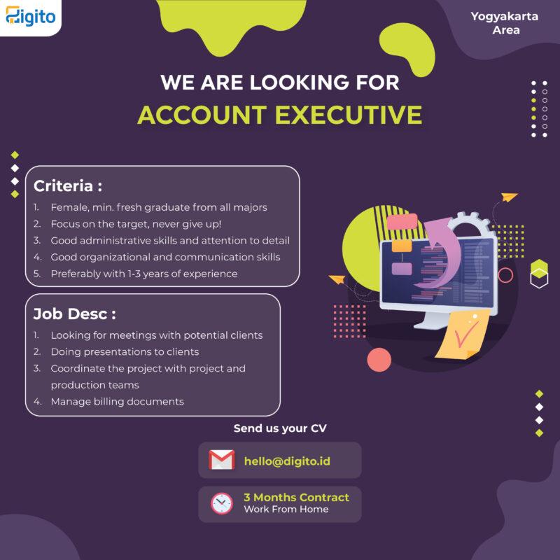 Lowongan Kerja Account Executive di PT. Digital Kreasi Mediatama ...