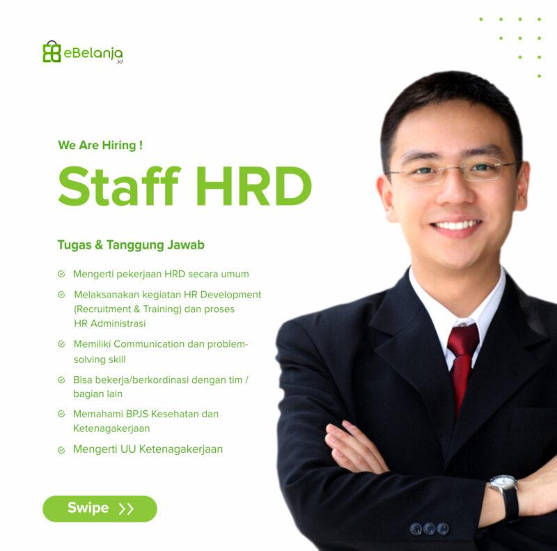 Lowongan Kerja Staff HRD di PT. Belanja Pasti Indonesia - LokerJogja.ID