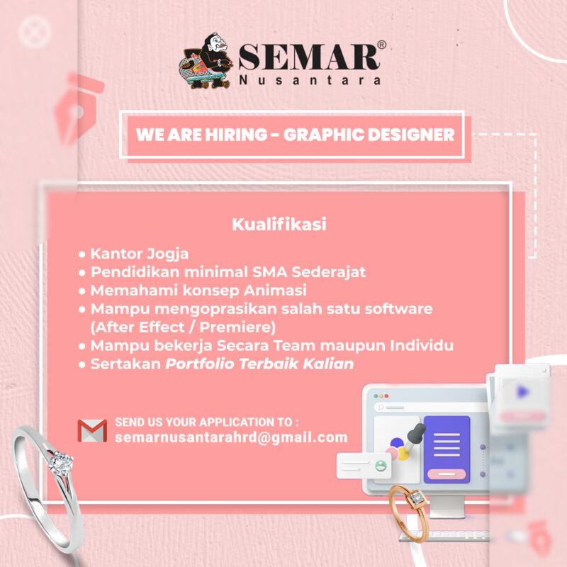 Lowongan Kerja Graphic Design - Copywriter di Semar Nusantara ...