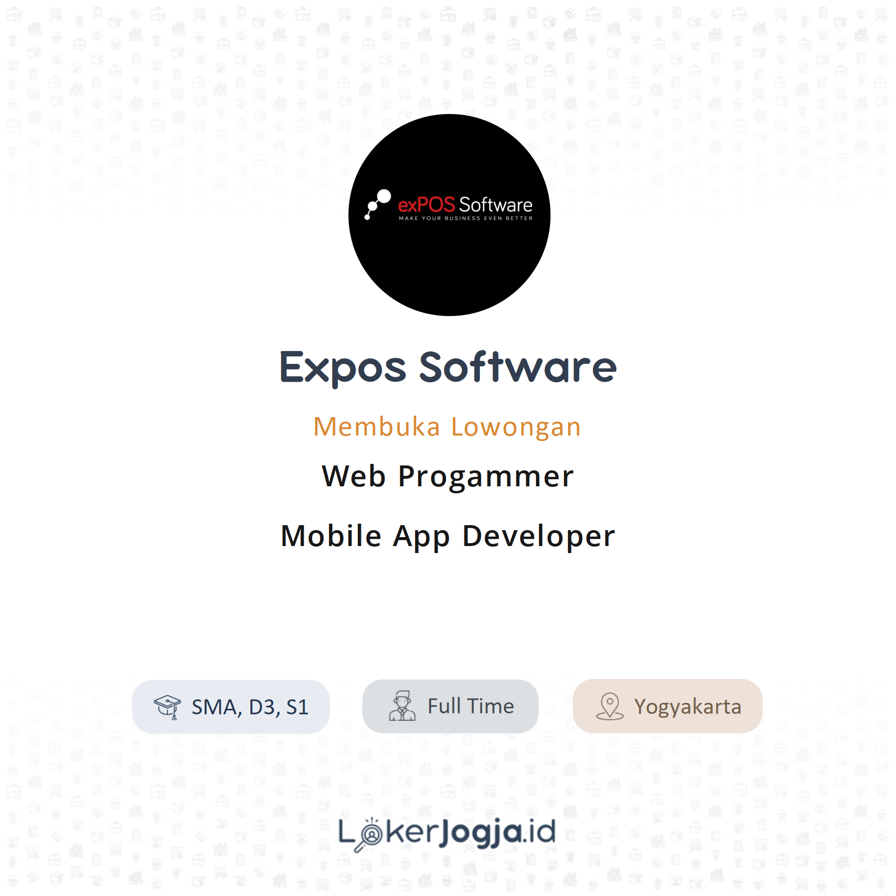 Lowongan Kerja Web Progammer - Mobile App Developer di Expos Software ...