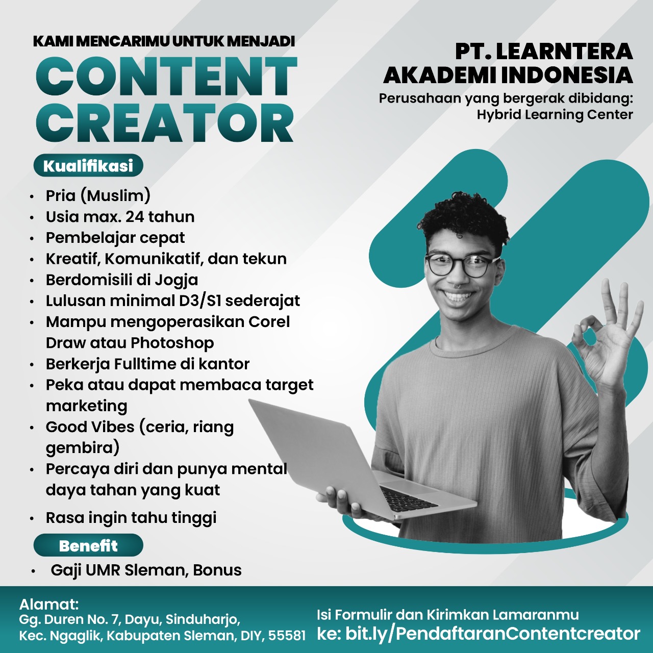 Lowongan Kerja Content Creator - Facebook Advertiser - Customer Relationship Management ...