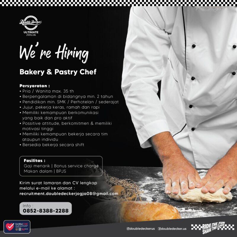 Lowongan Kerja Bakery & Pastry Chef - Cook Helper - Steward di Double ...