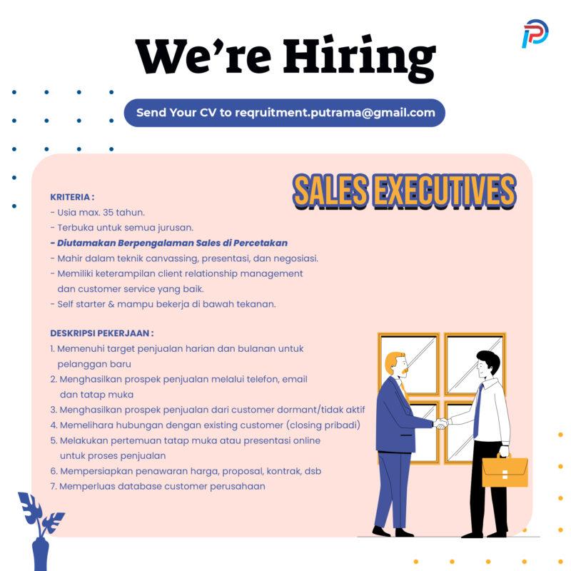 Lowongan Kerja Sales Executives di CV. Putrama Packaging - LokerJogja.ID