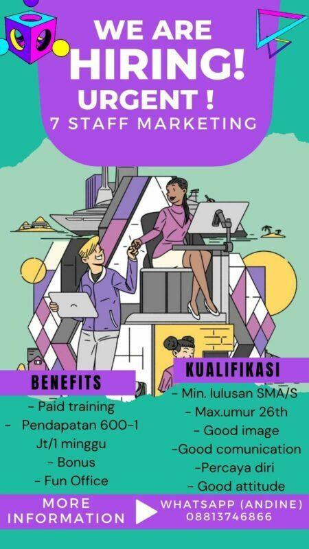 Lowongan Kerja Staff Marketing di MF Group Sejahtera - LokerJogja.ID