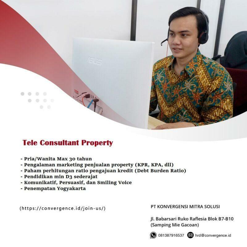 Lowongan Kerja Tele Consultant Property - IT Helpdesk - Agent Customer ...