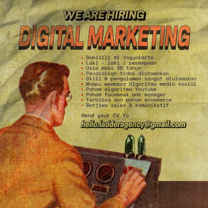 Lowongan Kerja Digital Marketing - Strategic Planner - Social Marketing di Ladder Creative ...