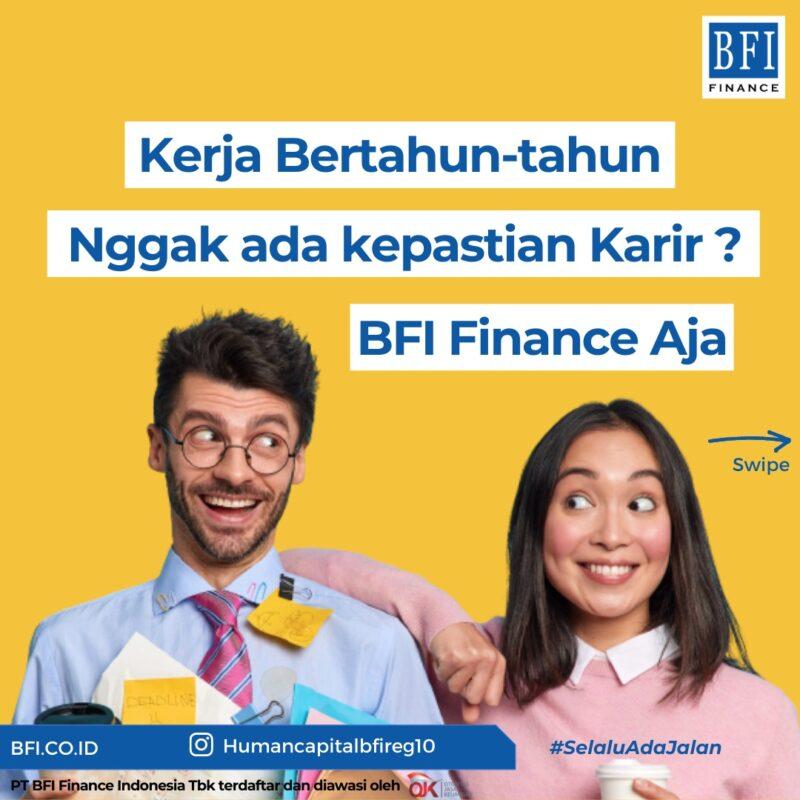Lowongan Kerja Marketing Agency - Surveyor - Car Product di PT. BFI Finance Indonesia Tbk ...