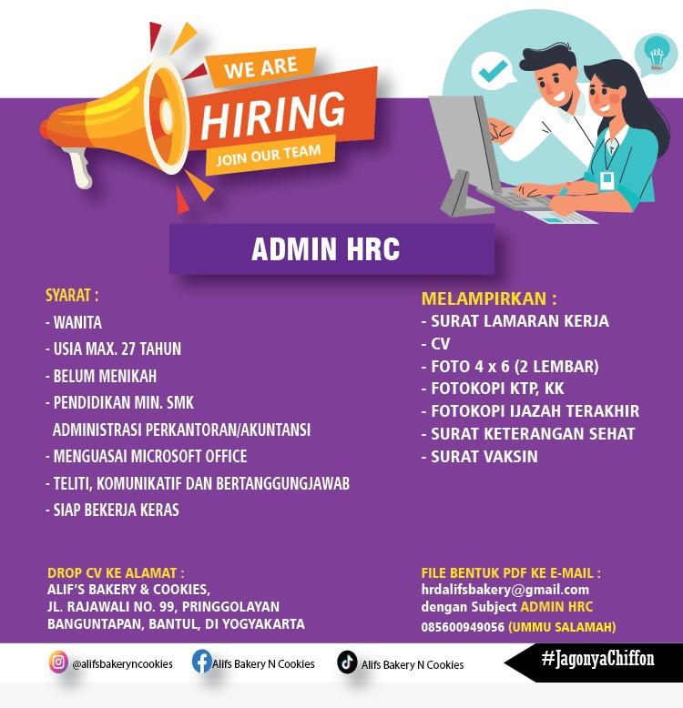 Lowongan Kerja Admin HRC - Teknisi Listrik/ Mesin - Tenaga Bongkar Muat - Produksi Chiffon di PT ...