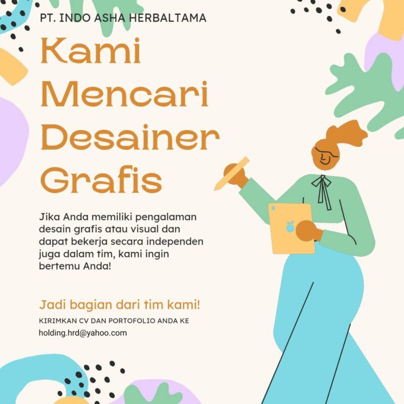 Lowongan Kerja Desainer Grafis di PT. Indo Asha Herbalatama - LokerJogja.ID Lowongan Kerja Desainer Grafis di PT. Indo Asha Herbalatama - LokerJogja.ID
