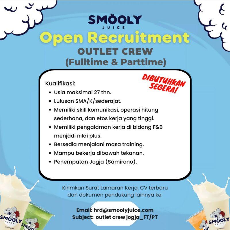 Lowongan Kerja Outlet Crew (Full Time & Part Time) di PT Pandawa Cahaya ...