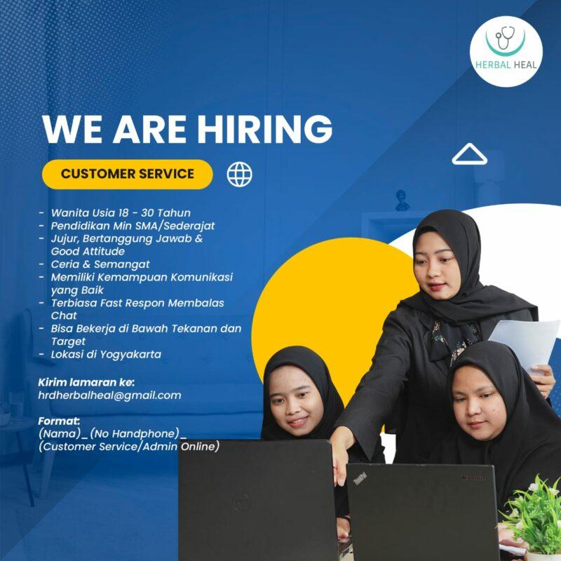 Lowongan Kerja Advertiser Online - Customer Service di Herbal Heal - LokerJogja.ID