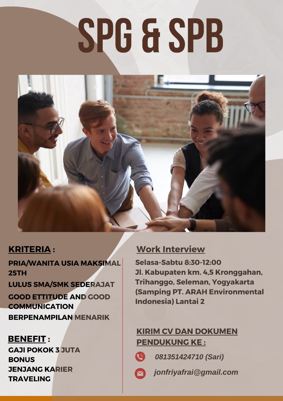 Lowongan Kerja SPG/ SPB di YFC Grub - LokerJogja.ID