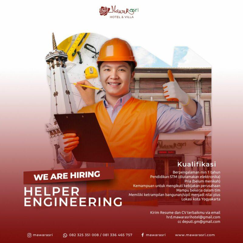 Lowongan Kerja Helper Engineering - Sales Executive - Front Office di ...