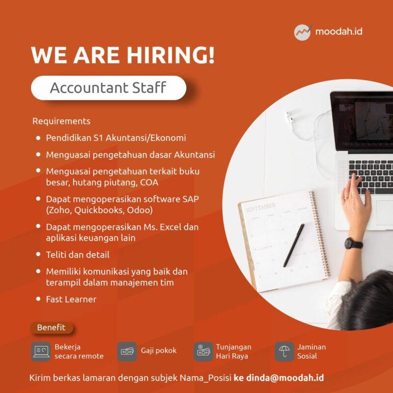 Lowongan Kerja Accountant Staff di PT Solusi Moodah Indonesia ...