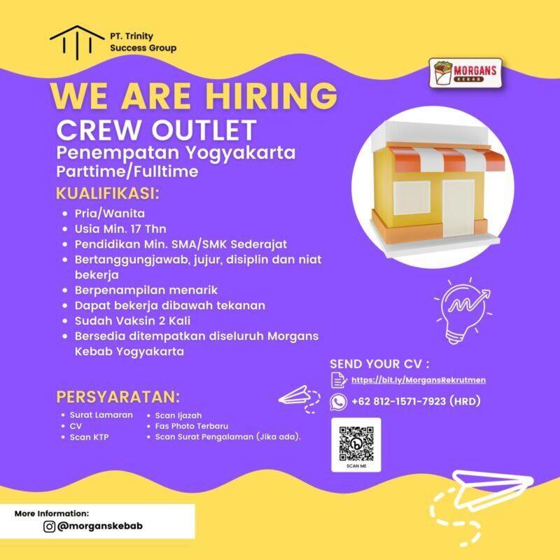 Lowongan Kerja Crew Outlet Jogja - Crew Outlet Solo - Crew Gudang di PT. Trinity Success Group ...