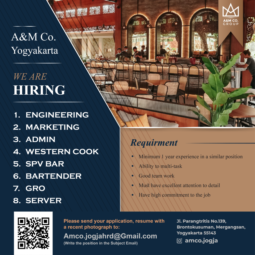 Lowongan Kerja Engineering - Marketing - Admin - Western Cook - SPV Bar ...