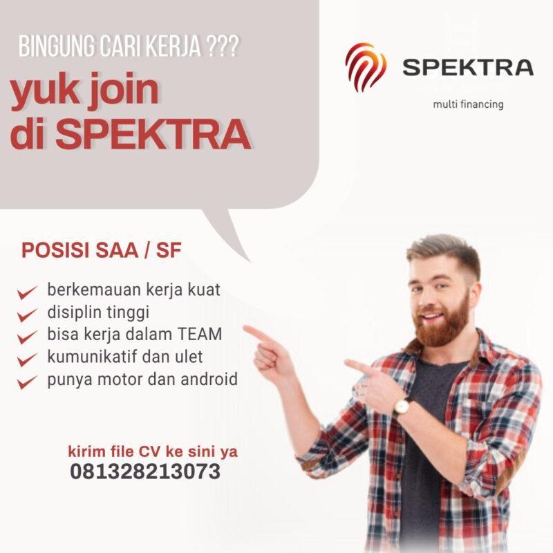 Lowongan Kerja SAA (Marketing Pembiayaan Elektronik) di Fifgroup Spektra - LokerJogja.ID