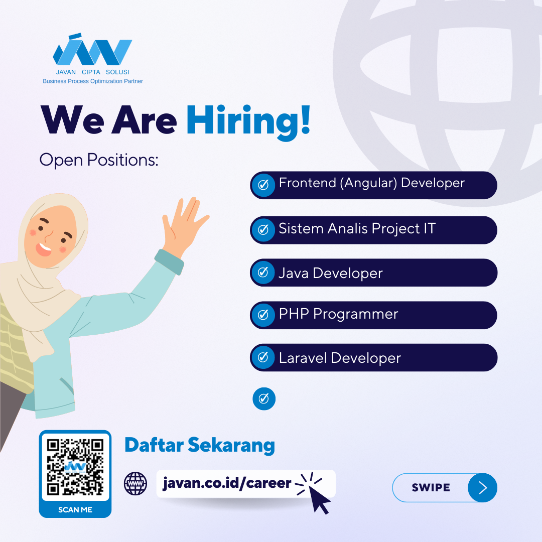 Lowongan Kerja Frontend Angular Developer Sistem Analis Project It Java Developer Php