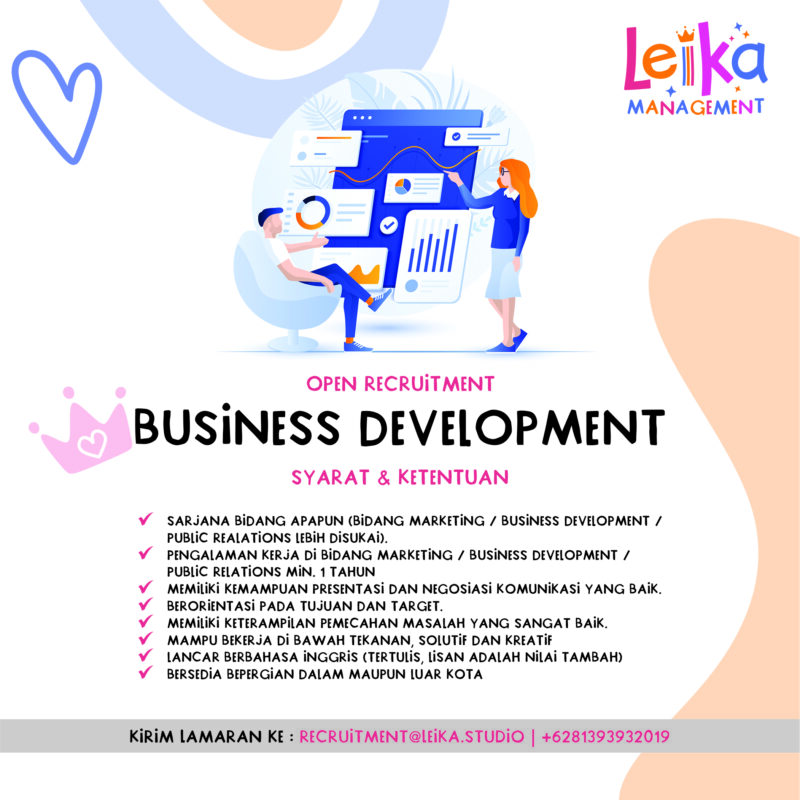 Lowongan Kerja HRD - Business Development di PT. Leika Management ...