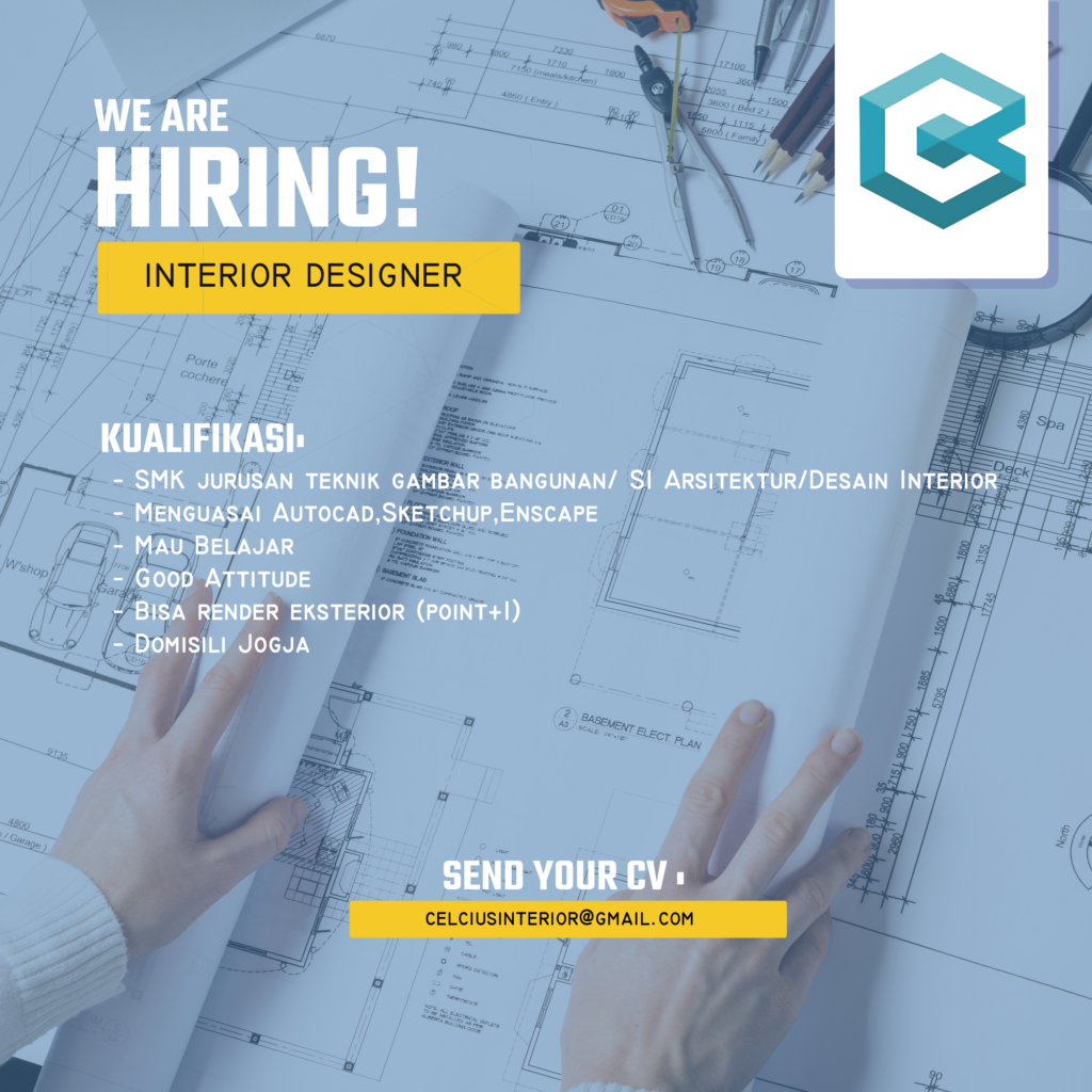 Lowongan Kerja Interior Designer di CV. Celcius Indonesia - LokerJogja.ID