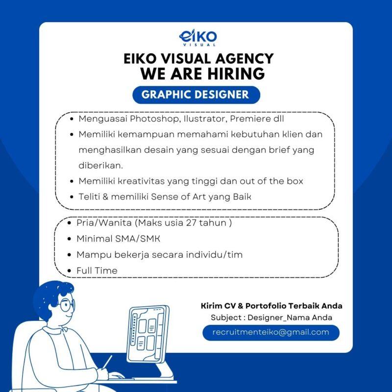 Lowongan Kerja Graphic Designer di Eiko Visual Agency - LokerJogja.ID