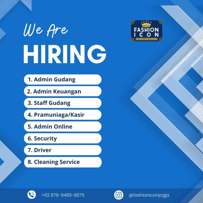Lowongan Kerja Admin Gudang - Admin Keuangan - Staff Gudang - Pramuniaga/Kasir - Admin Online ...