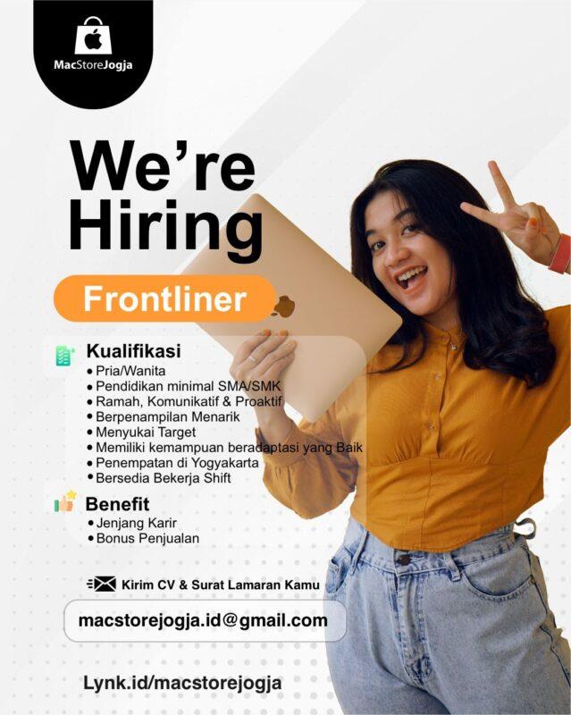 Lowongan Kerja Frontliner - Design Graphic di MacStore Jogja ...