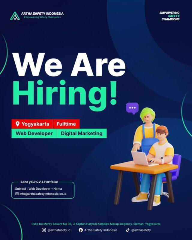 Lowongan Kerja Web Developer - Digital Marketing di PT. Artha Safety ...