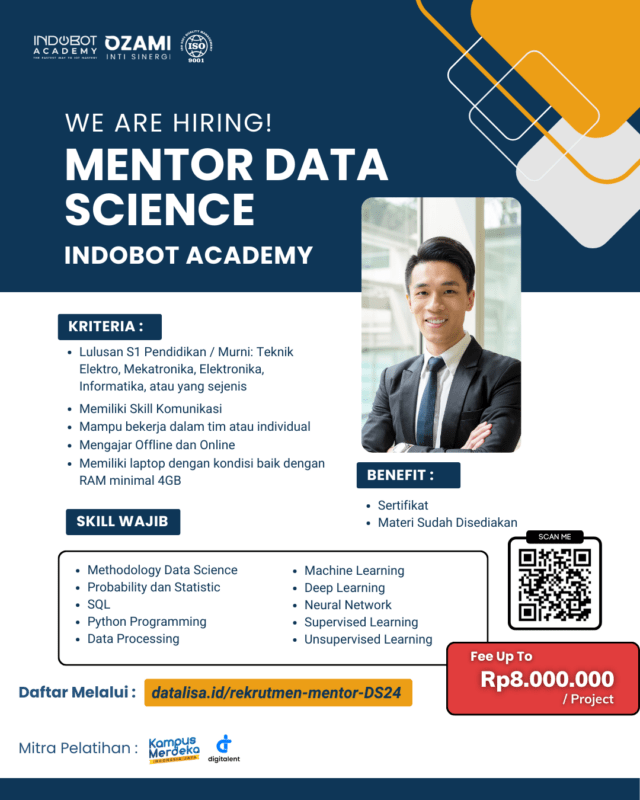 Lowongan Kerja Mentor Data Science di PT. Ozami Inti Sinergi ...