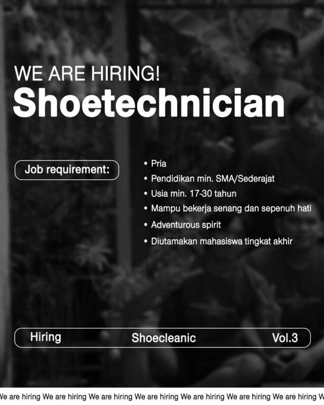 Lowongan Kerja Teknisi Sepatu di Shoecleanic - LokerJogja.ID
