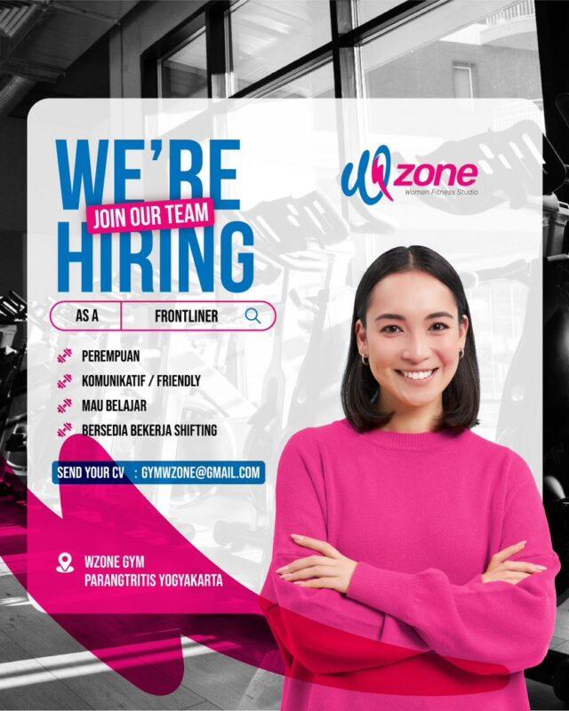 Lowongan Kerja Frontliner di Wzone Gym - LokerJogja.ID