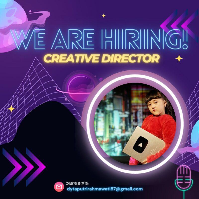 Lowongan Kerja Creative Director di Youtube Baby Dinar - LokerJogja.ID