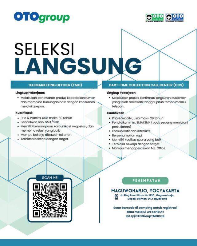 Lowongan Kerja Part Time Collection Call Center (CCS) - Telemarketing ...
