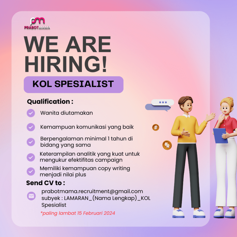 Lowongan Kerja KOL Specialist - Advertiser Marketplace di PT ...
