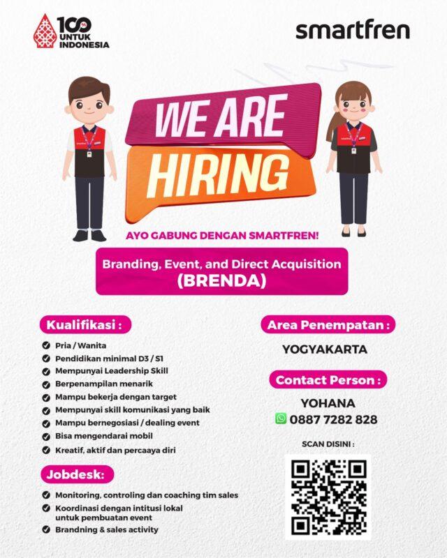 Lowongan Kerja BRENDA (Branding, Event, and Direct Acquisition) di PT ...