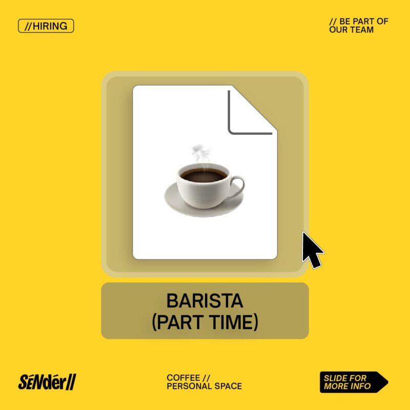 Lowongan Kerja Barista di Sender Coffee - LokerJogja.ID