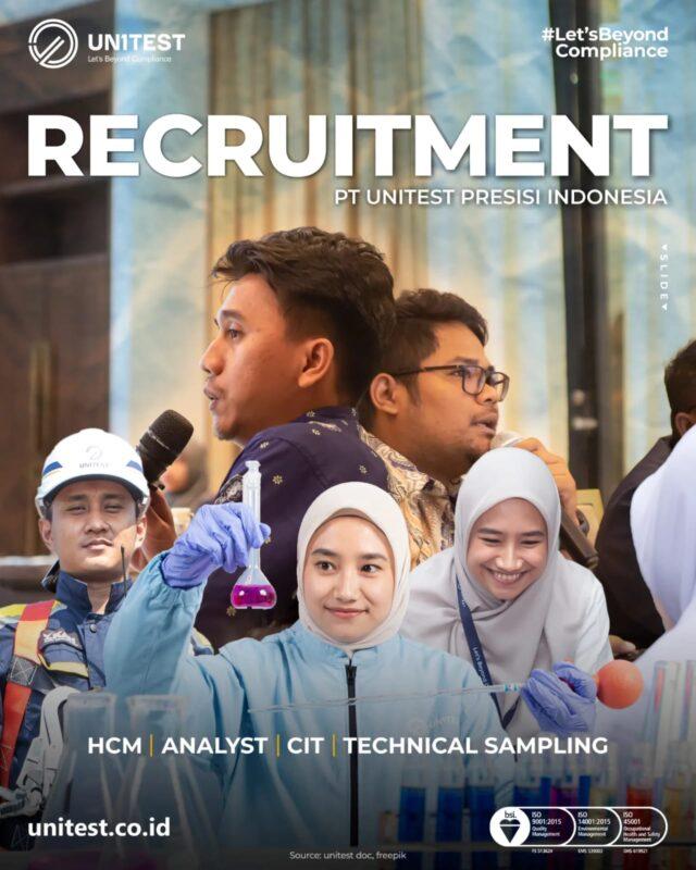 Lowongan Kerja HCM - Laboratory Analyst - Operational CIT - Technical ...