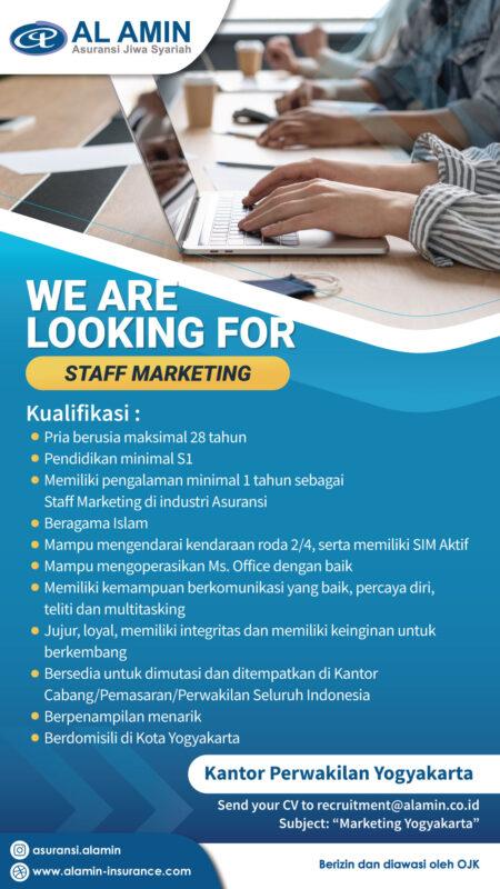 Lowongan Kerja Staff Marketing di Al Amin - LokerJogja.ID