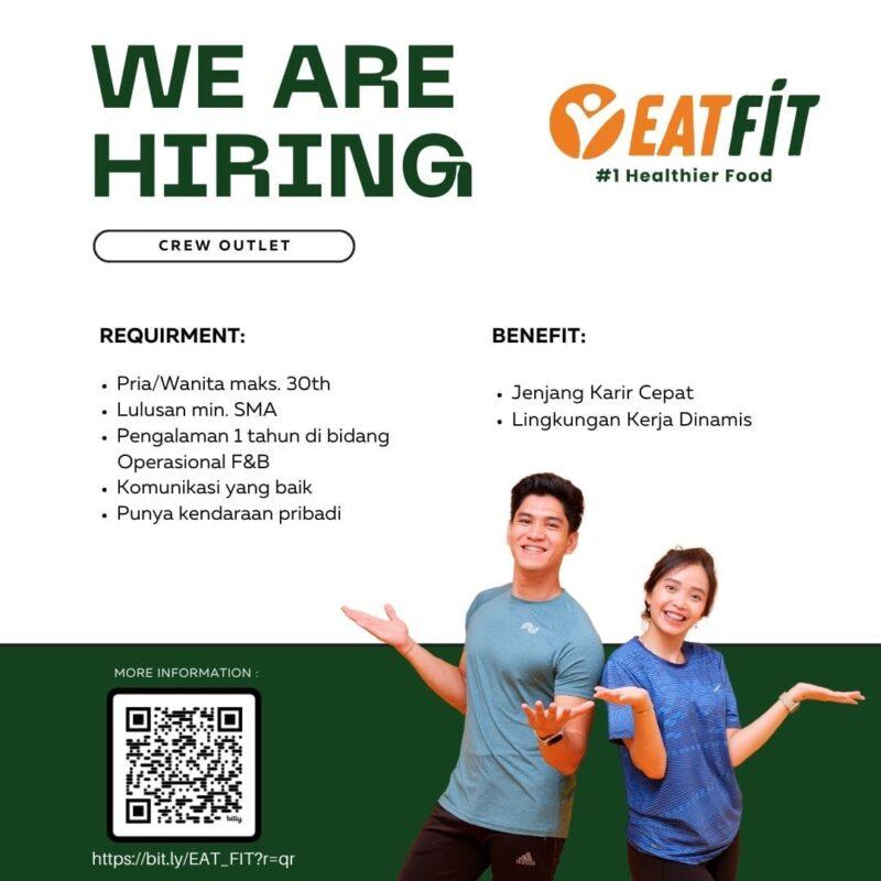 Lowongan Kerja Crew Outlet di Eat Fit - LokerJogja.ID
