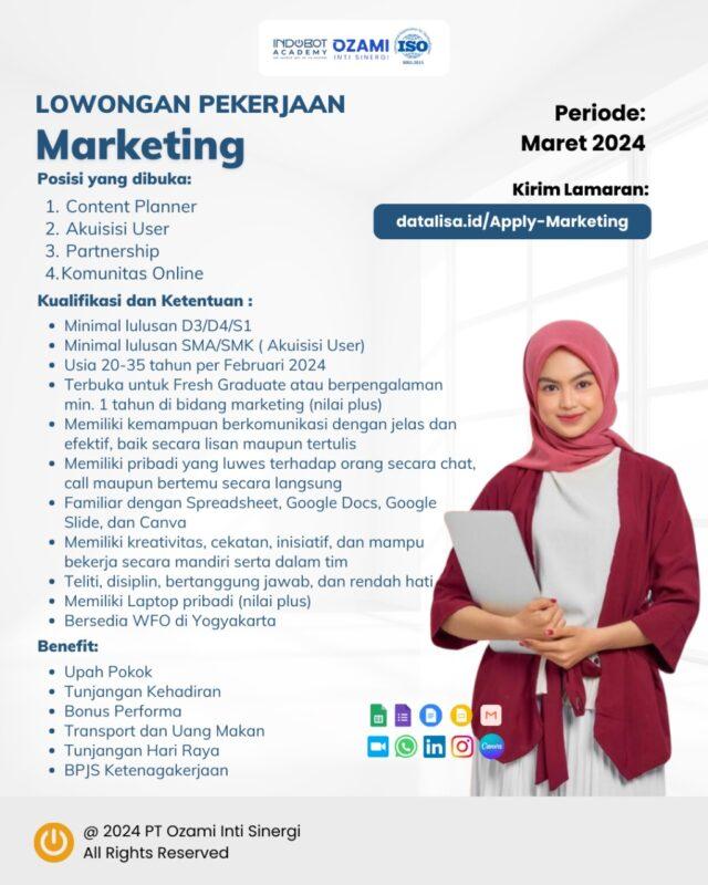Lowongan Kerja Marketing di Indobot Academy - LokerJogja.ID