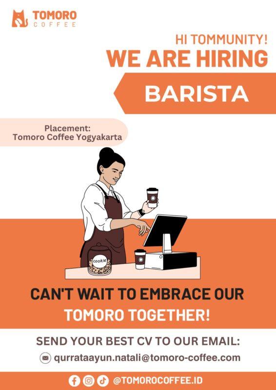 Lowongan Kerja Barista di PT. Kopi Bintang Indonesia (Tomoro Coffee ...