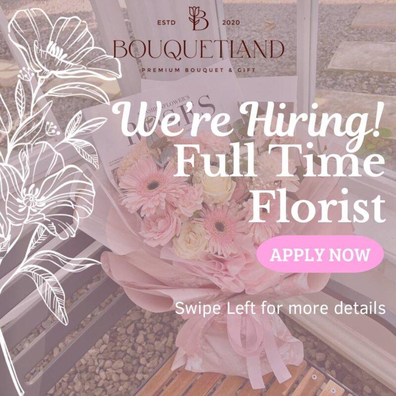 Lowongan Kerja Florist di Bouquetland - LokerJogja.ID