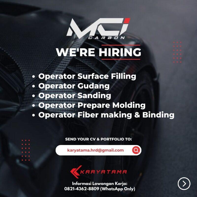 Lowongan Kerja Operator Surface Filling - Operator Gudang - Operator ...