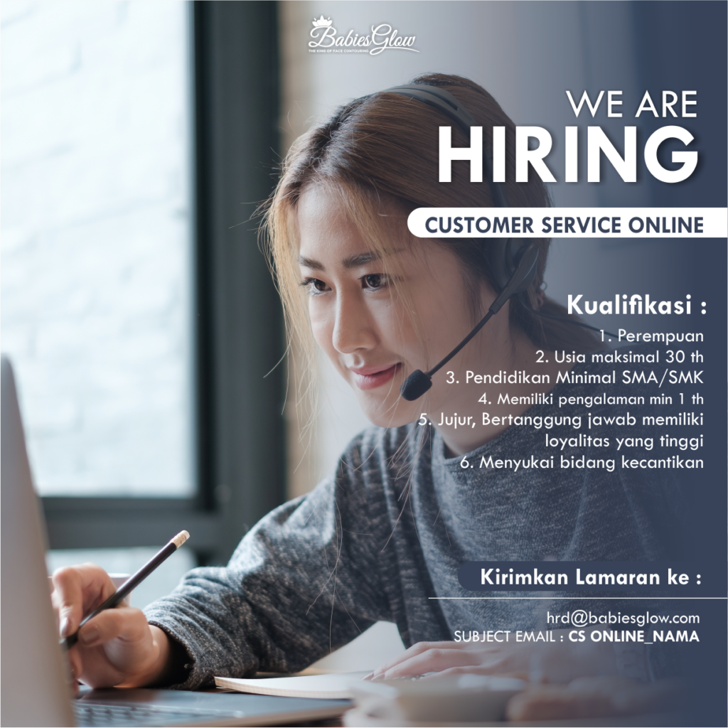 Lowongan Kerja Customer Service di Babies Glow - LokerJogja.ID