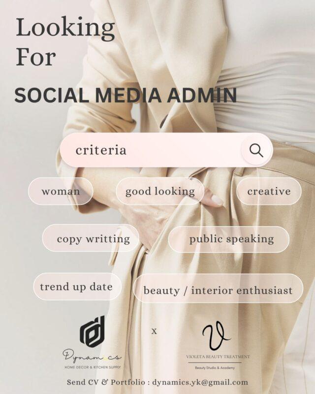 Lowongan Kerja Social Media Admin - Purchasing Admin di Dynamics Home Decor - LokerJogja.ID