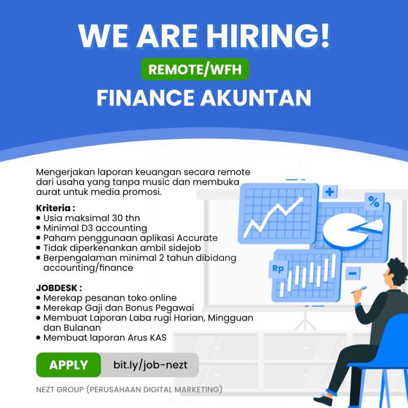 Lowongan Kerja Finance Akuntan di Nezt Group - LokerJogja.ID