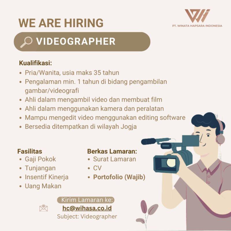 Lowongan Kerja Videographer - 3D Design Jewelry di Winata Jewelry - LokerJogja.ID